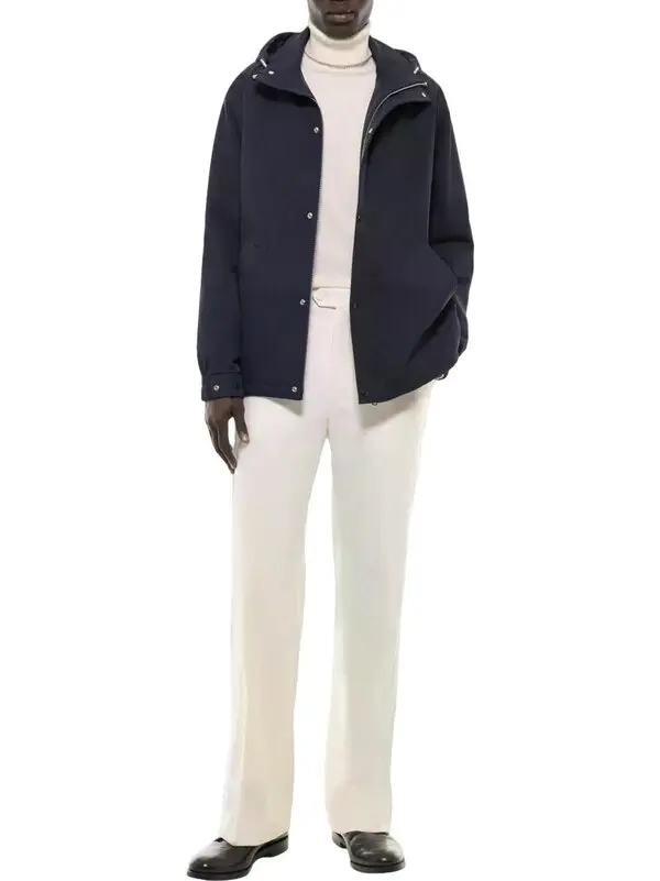 FURSAC Hooded Zip-up Jacket - Blue