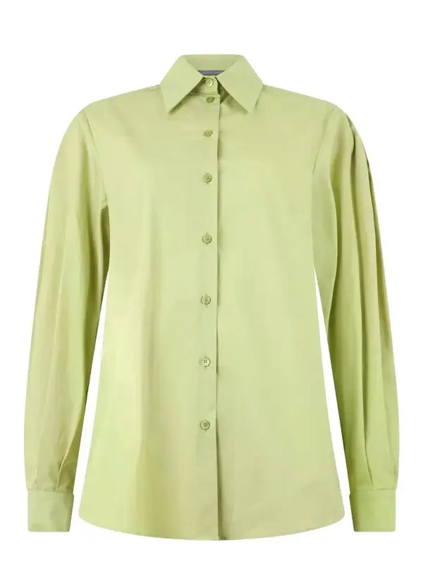 Alberta Ferretti Long-sleeved Shirt - Green