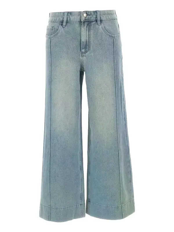 ELENA MIRÒ Mary Washed Jeans - Blue