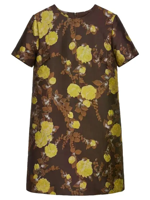 La DoubleJ Mini Swing Dress - Brown