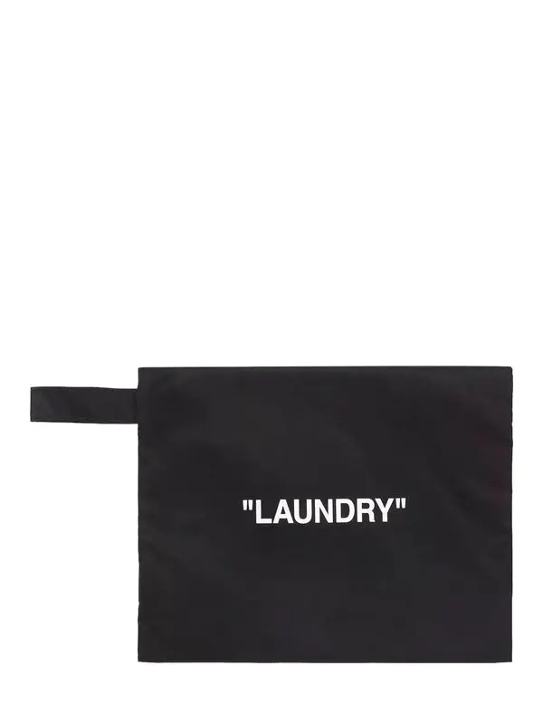 Off-White Travel Pouch - Black