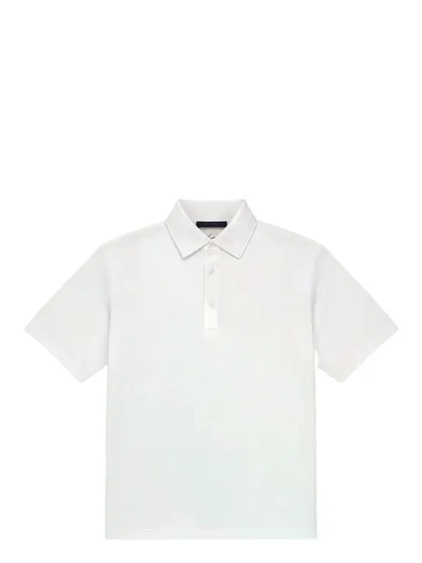 TOMBOLINI Short-sleeve Polo Shirt - White