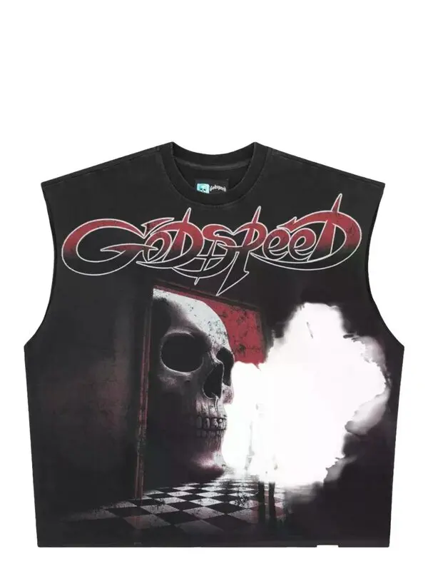GODSPEED Fate’s Doorstep Sleeveless T-shirt - Black