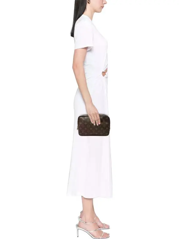 LOUIS VUITTON Monogram Canvas Trouse Toilette 23 Clutch Bag - Brown