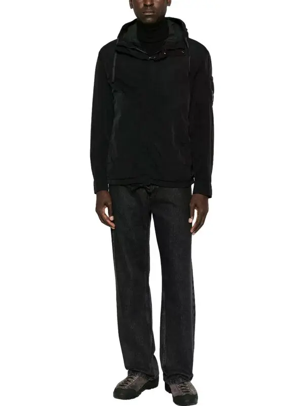 C.P. COMPANY Lens Hooded Jacket - Black