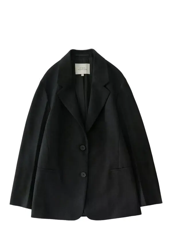 Studio Nicholson Mazar Wool Blazer - Black
