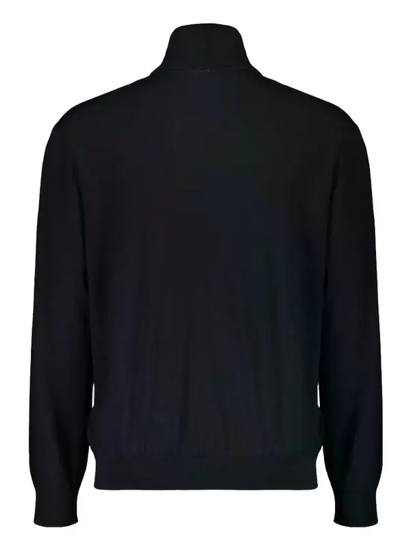 Paul & Shark High-neck Virgin-wool Sweater - Black