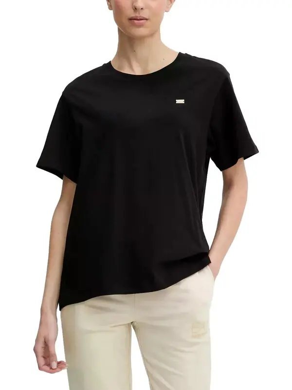EA7 Logo Plaque T-shirt - Black