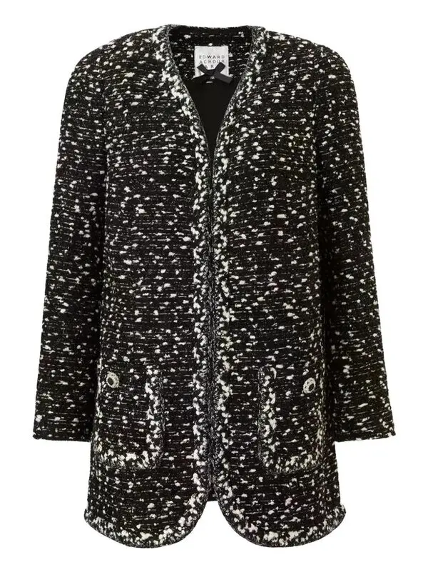 EDWARD ACHOUR PARIS V-neck Jacket - Black