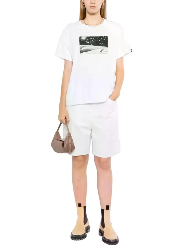 AGNES B. Graphic T-shirt - Neutrals