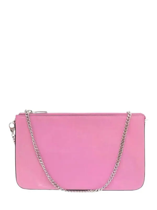 CHRISTIAN LOUBOUTIN 2010-2026 Patent Loubila Chain Shoulder Bag - Pink