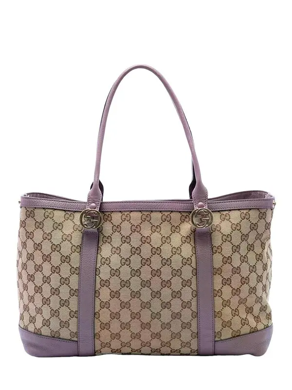 Gucci Gg Canvas Miss Gg Tote Bag - Neutrals