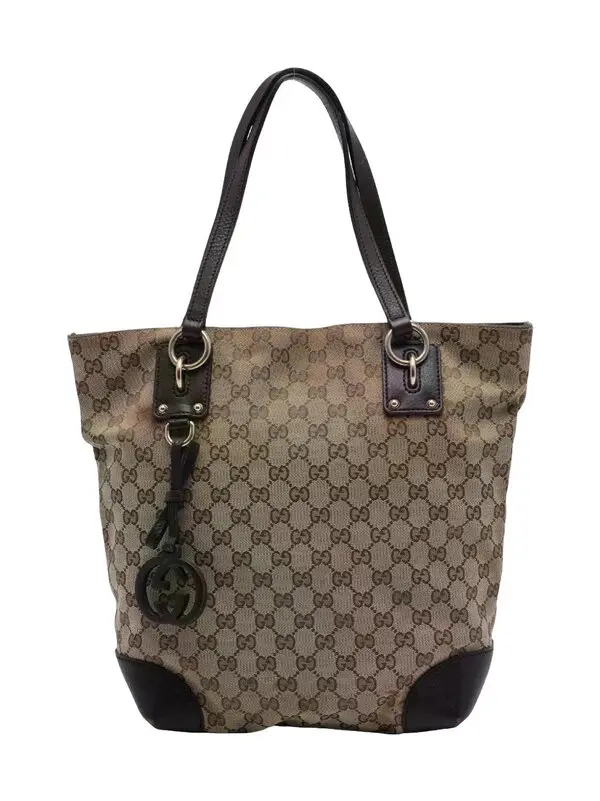 Gucci Gg Canvas Tote Bag - Neutrals