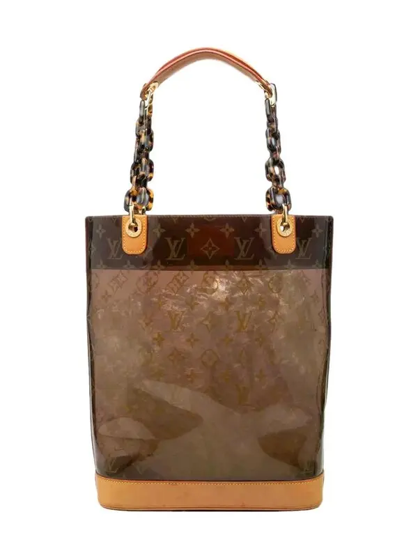 LOUIS VUITTON Monogram Cabas Sac Ambre Mm Tote Bag - Brown