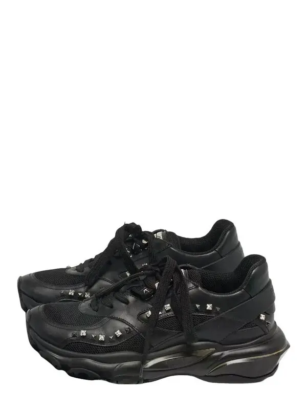 Valentino Garavani Studded Embellishment Sneakers - Black