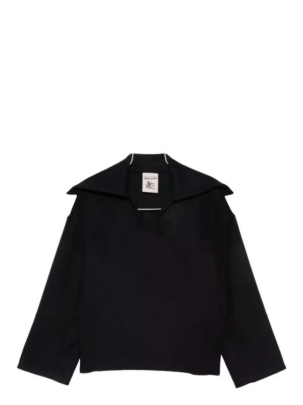 SEMICOUTURE Long Sleeve Sweater - Blue