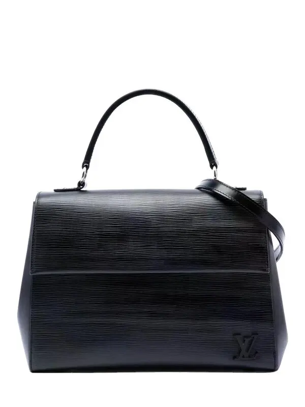 LOUIS VUITTON 2016 Epi Cluny Mm Satchel - Black