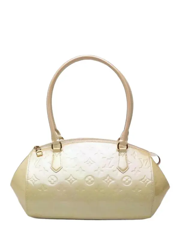 LOUIS VUITTON Monogram Vernis Sherwood Pm Handbag - Neutrals