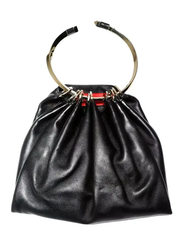 Valentino Garavani Ring Detail Tote Bag - Black