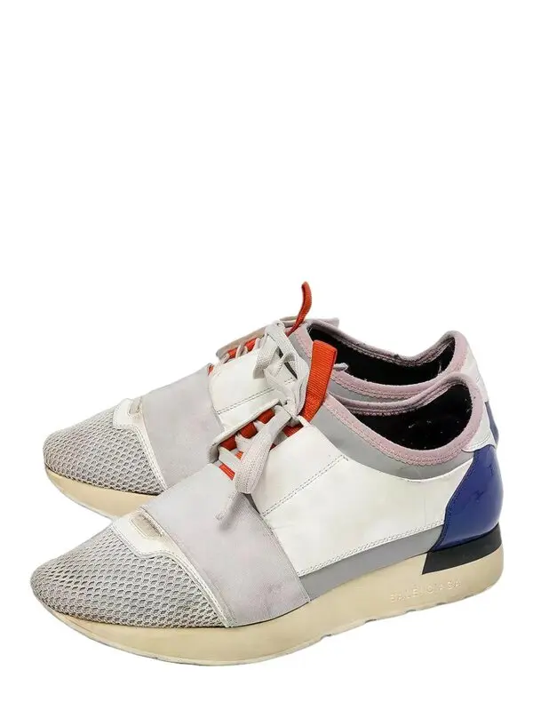 Balenciaga Race Runner Sneakers - White
