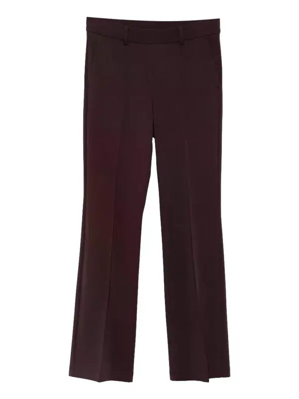 CAMBIO Francoise Flared Trousers - Purple