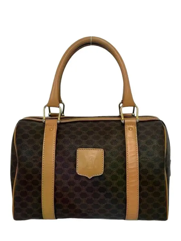 Celine Macadam Boston Bag - Brown