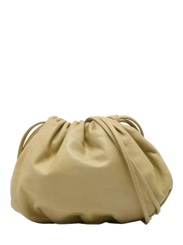 Bottega Veneta Lambskin The Mini Pouch Crossbody Bag - Neutrals