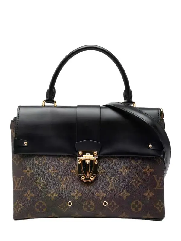LOUIS VUITTON Monogram One Handle Flap Mm Satchel - Brown
