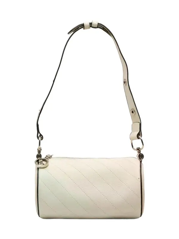 Gucci Barrel Shoulder Bag - White