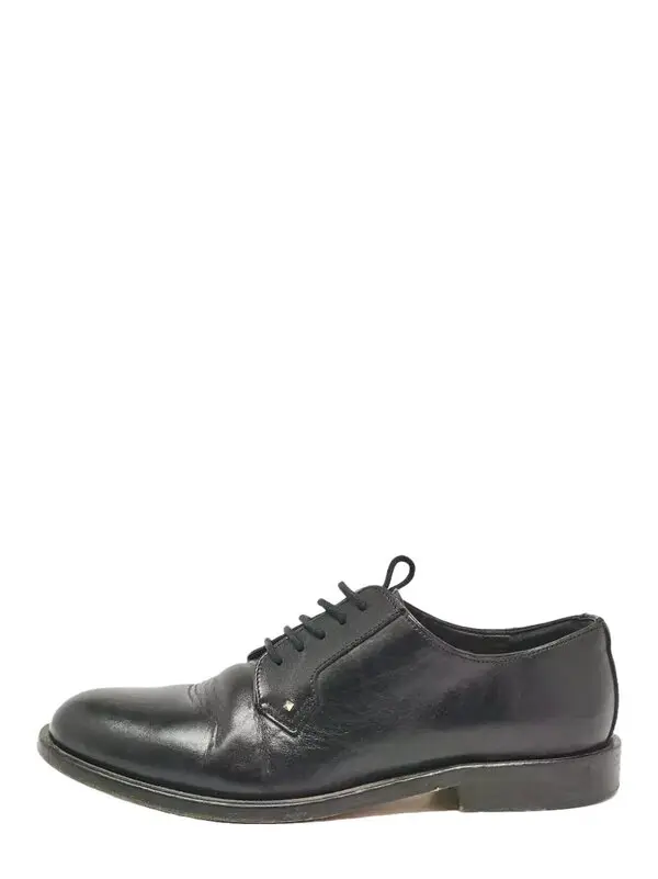 Valentino Garavani Leather Oxford Shoes - Black