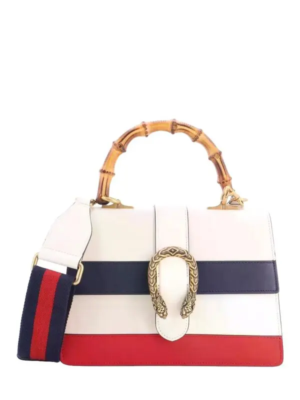 Gucci Dionysus Bamboo Top Handle Bag - Blue