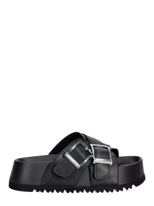BUFFALO Jane Platform Sandals - Black