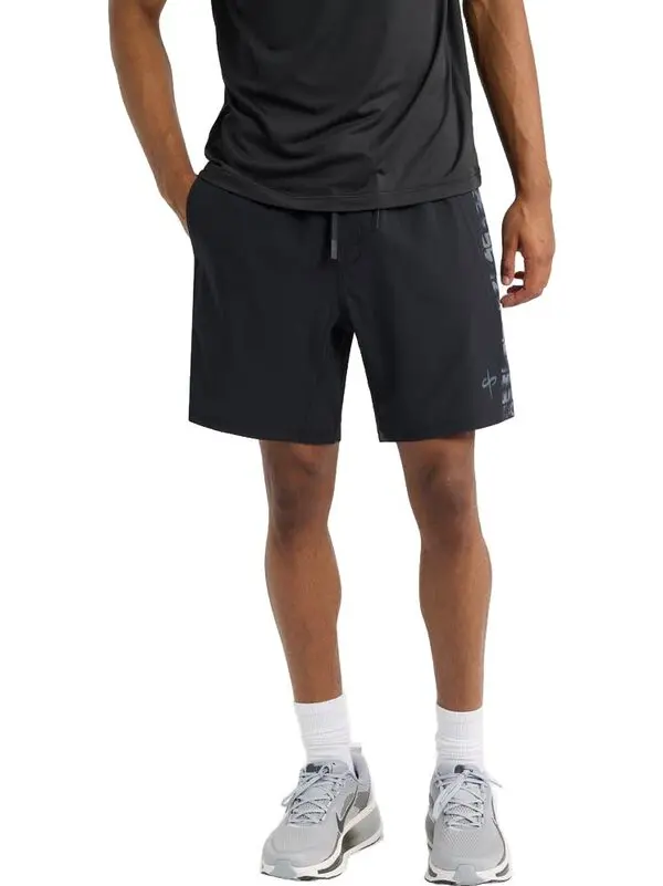 SANTO STUDIO Graphic Tech Shorts - Black