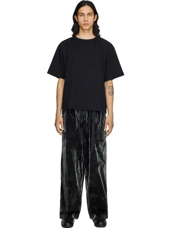 Adidas Y-3 Marble Nylon Tapered Pants - Black