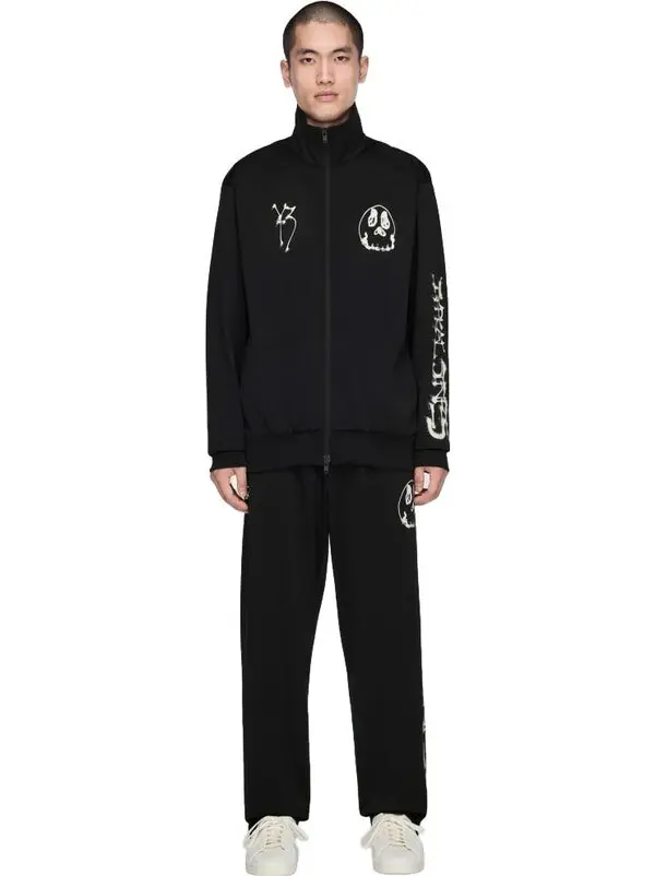 Adidas Y-3 Chito Graphic Track Pants - Black