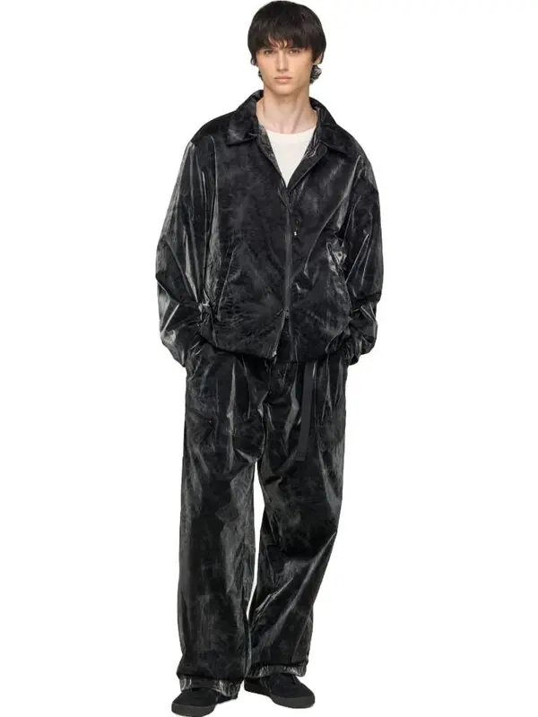 Adidas Y-3 Marble Nylon Blouson Jacket - Black