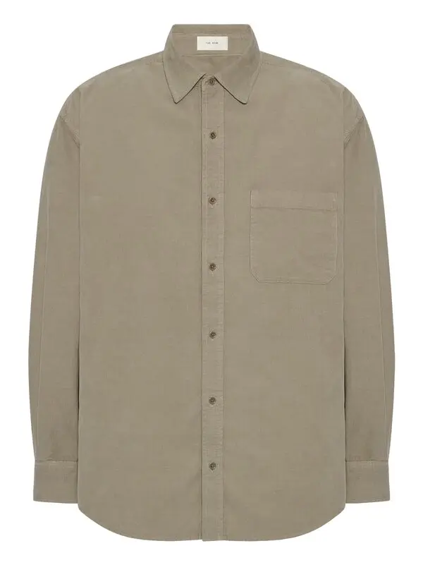 THE ROW Sadel Shirt - Leaf