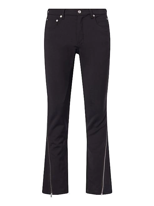 Rick Owens Vega Zip-trim Slim Jeans - Black