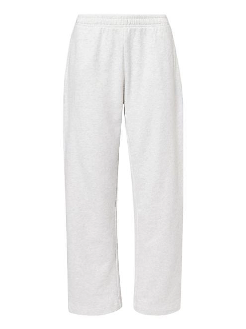 RU & ROCKA Straight-leg Cotton-jersey Jogging Bottoms - Grey