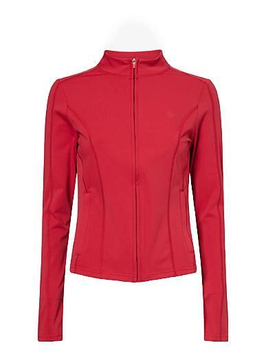 THE COUTURE CLUB Sculpting Zip-up Jacket - Cherry