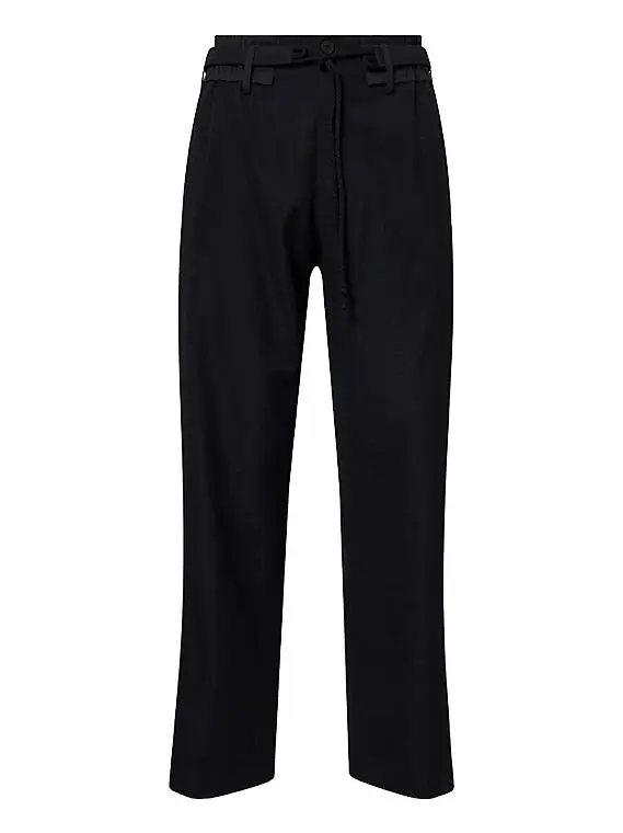 CRAIG GREEN Relaxed-fit Wool Trousers - Black