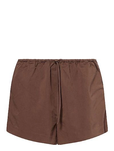Dissh Cotton-blend Track Shorts - Choc