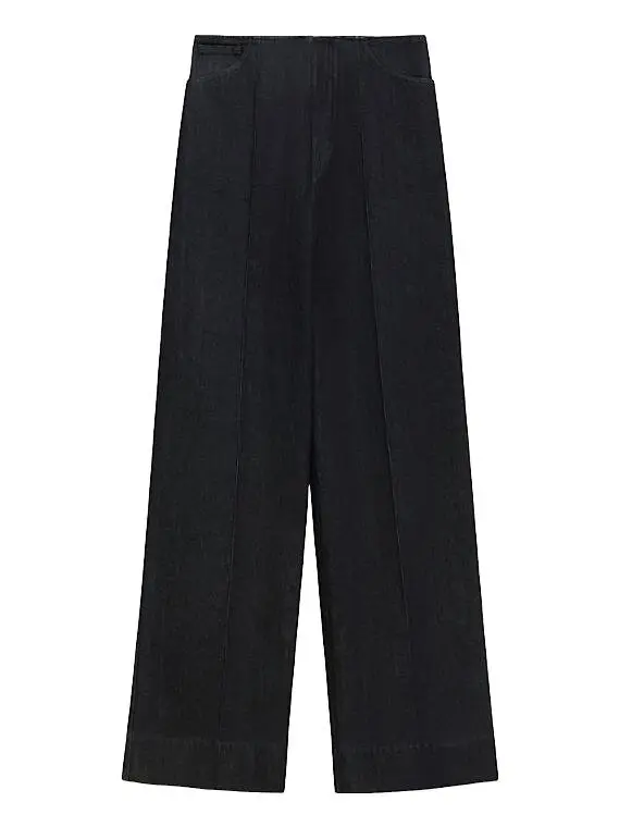 Marni Raw Unwashed Wide-leg Denim Jeans - 00b99