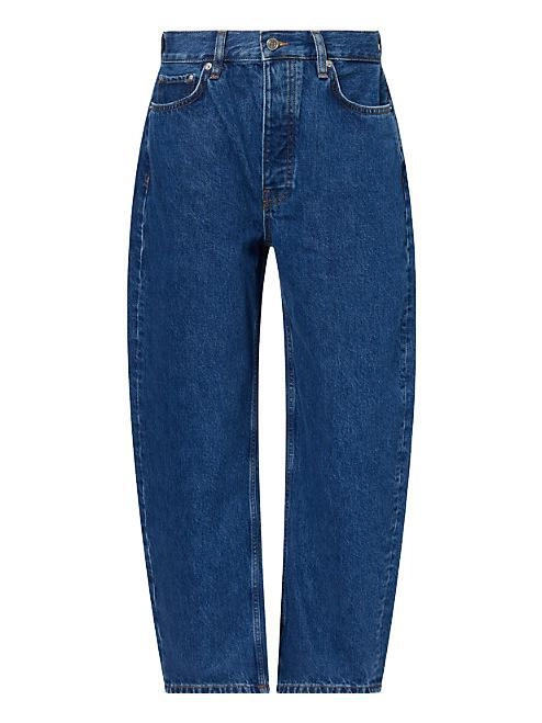 ANINE BING Fritz Barrel-leg Denim Jeans - Washed Blue