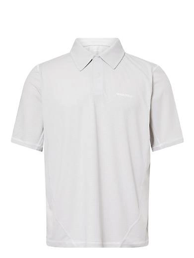 MANORS Outsider Short-sleeved Woven Polo Shirt - Vapour
