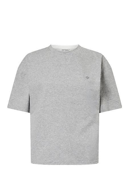THE COUTURE CLUB Cotton-jersey T-shirt - Greymarl