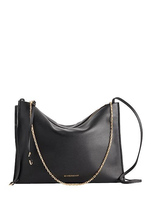 Givenchy Voyou Mini Leather Crossbody Bag - Black