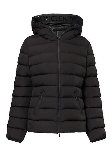 Moncler Herbes Hooded Shell-down Jacket - Black