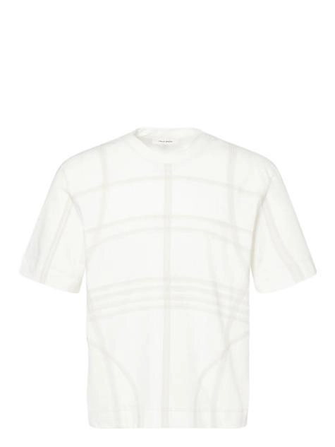 CRAIG GREEN Flatlock Short-sleeve Cotton T-shirt - White