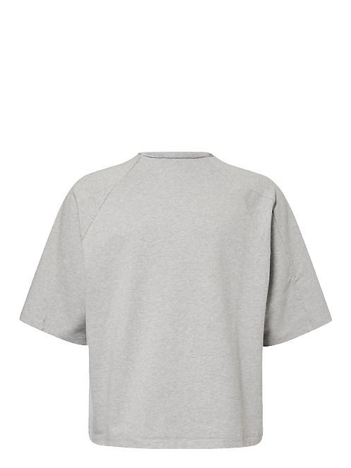 SEVENTH Boxy-fit Dropped-shoulder Cotton T-shirt - Cloud